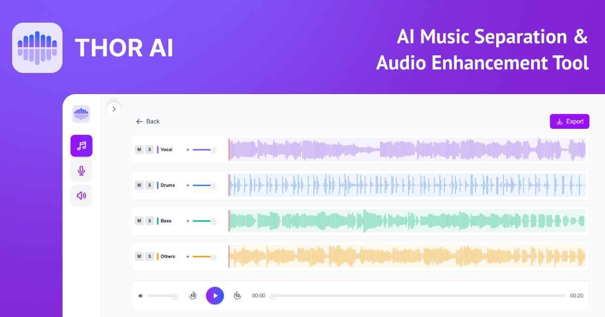 AI Vocal Remover & Music Separation Tool – NeuralSound